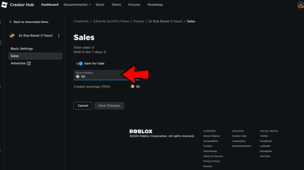 How to make a game pass on Roblox？