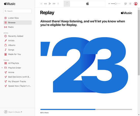 How to See Apple Music Replay？