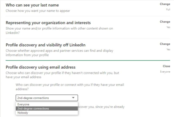 How to Manage Your LinkedIn Profile Visibility?