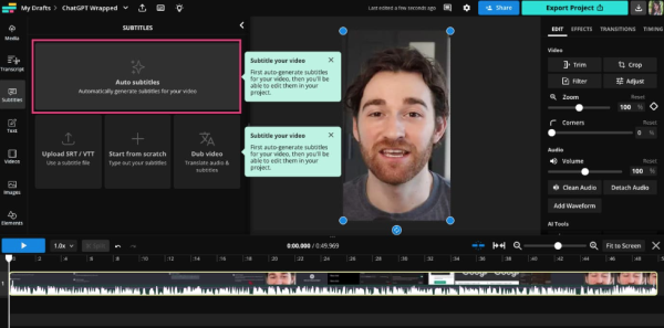 How to Automatically Add Captions to YouTube Shorts？