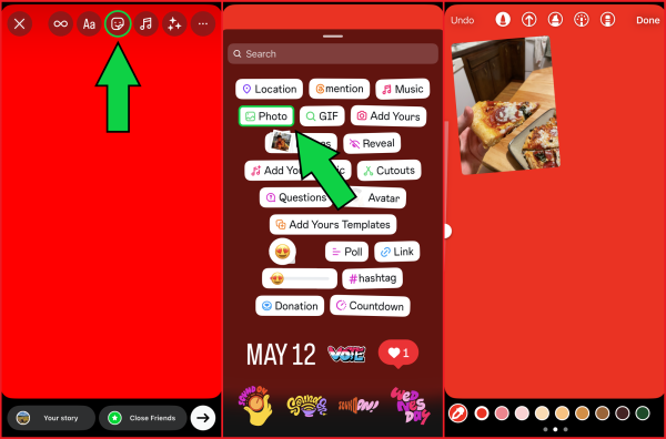 How to Change Instagram Story Background Colors？