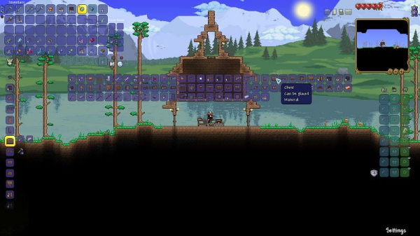 How to make a chest in terraria？