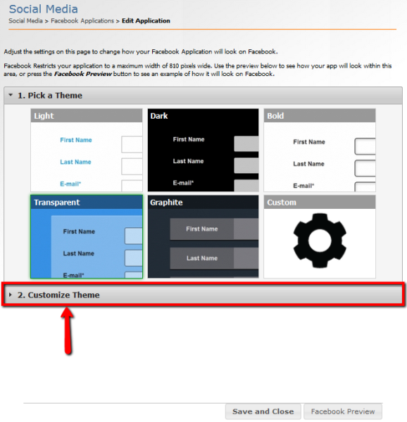 How can you transform your Facebook page with a custom app?
