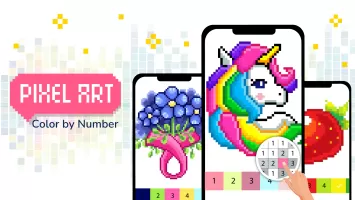 Pixel Art Color by number Game APK Free Download - Android App